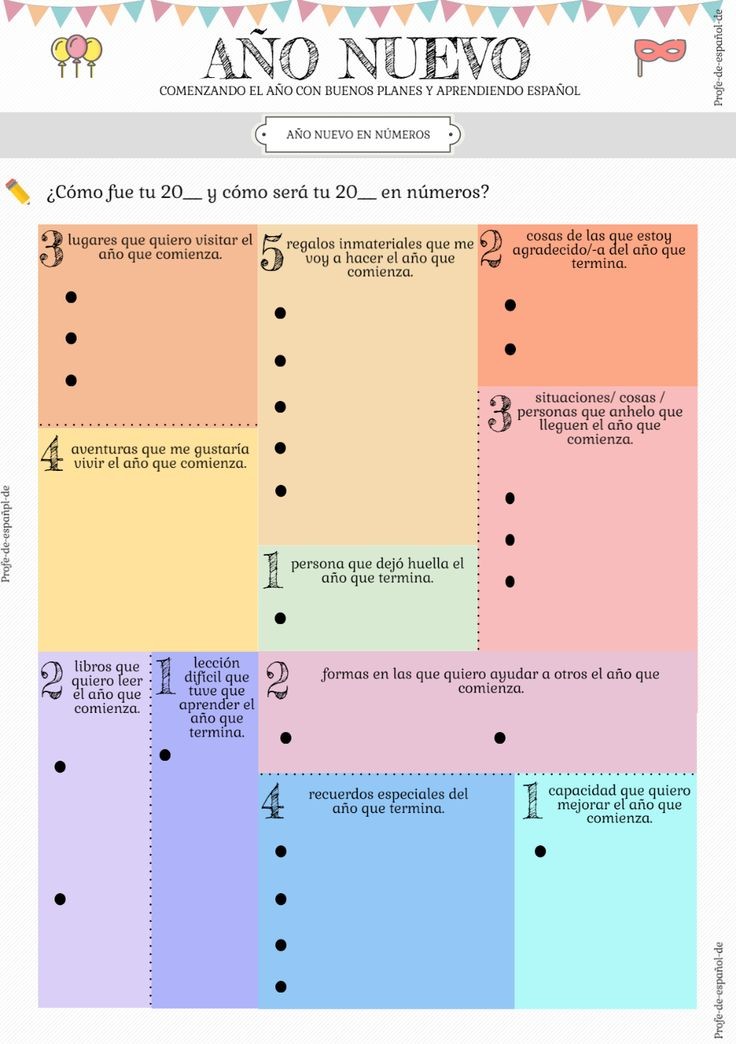 Propósitos de año nuevo - Imagenes PNG Gratis