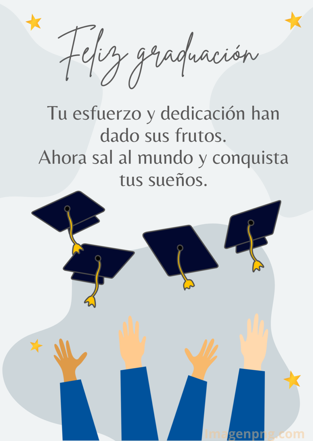 Frases para los graduados - Imagenes PNG Gratis